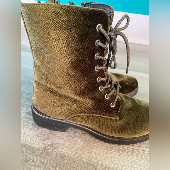 Wanted | Shoes | Velvet Boots | Poshmark